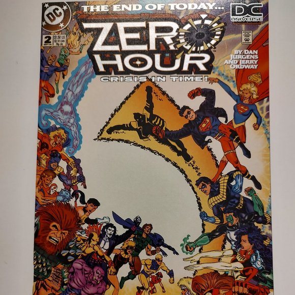 DC Comics | Accessories | Zero Hour Crisis In Time 2 Written Drawn By ...